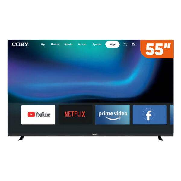 PANTALLA COBY CY3359-55ISDBT 4K-WM 55" - Artelec